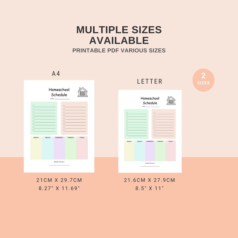 EDITABLE Homeschool Planner, Printable Daily Schedule, Organize Your ...
