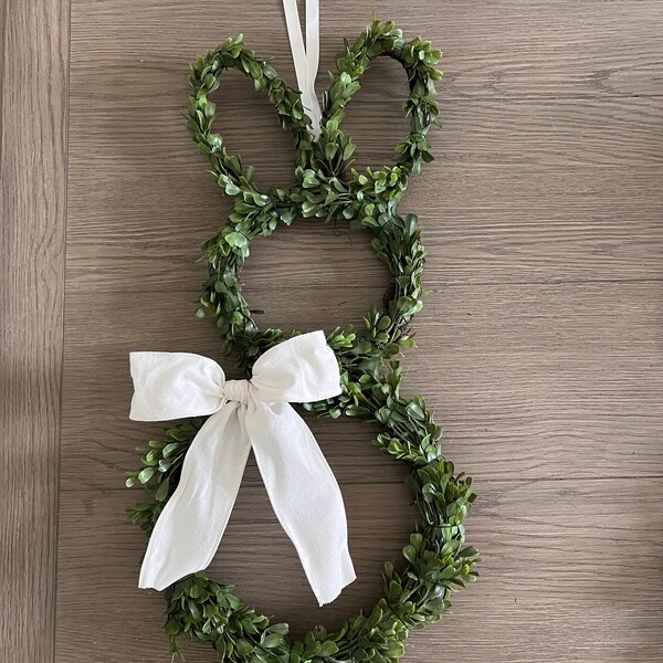 Easter Bunny Wreath - Etsy
