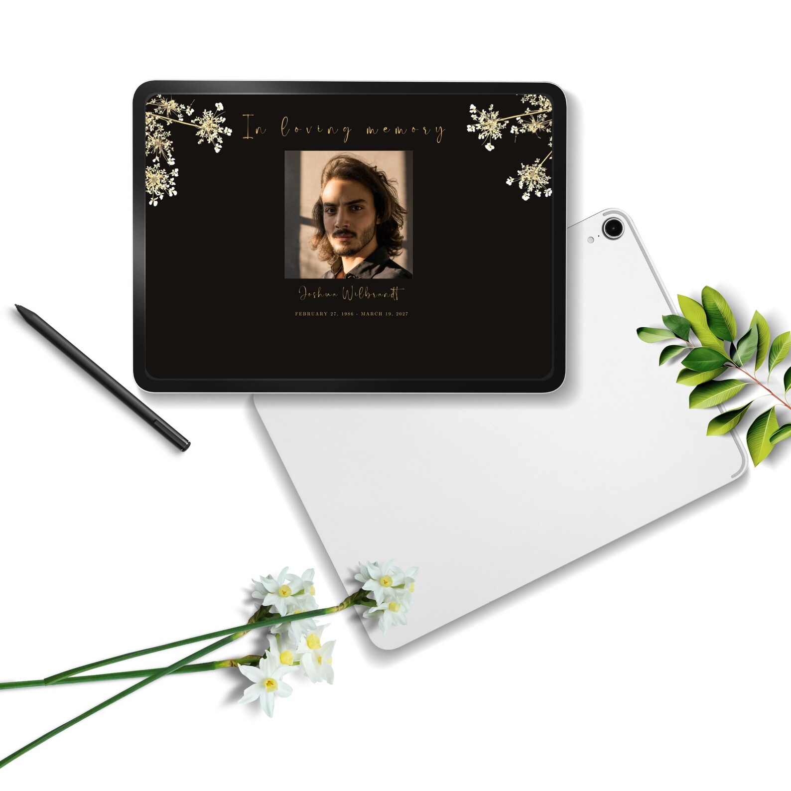 Funeral Zoom Background Celebrating the Life Zoom Screen Funeral Zoom ...