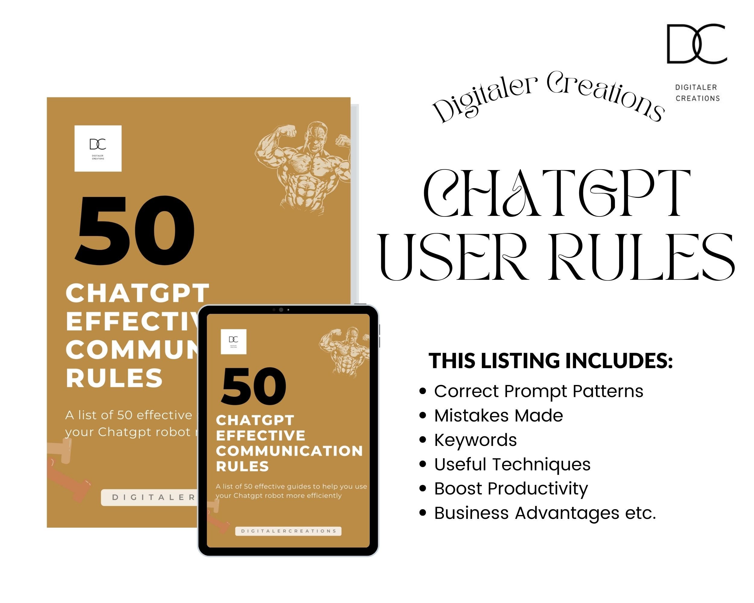 Chatgpt's 50 Rules of Effective Communication, Useful Tricks, Ethical ...