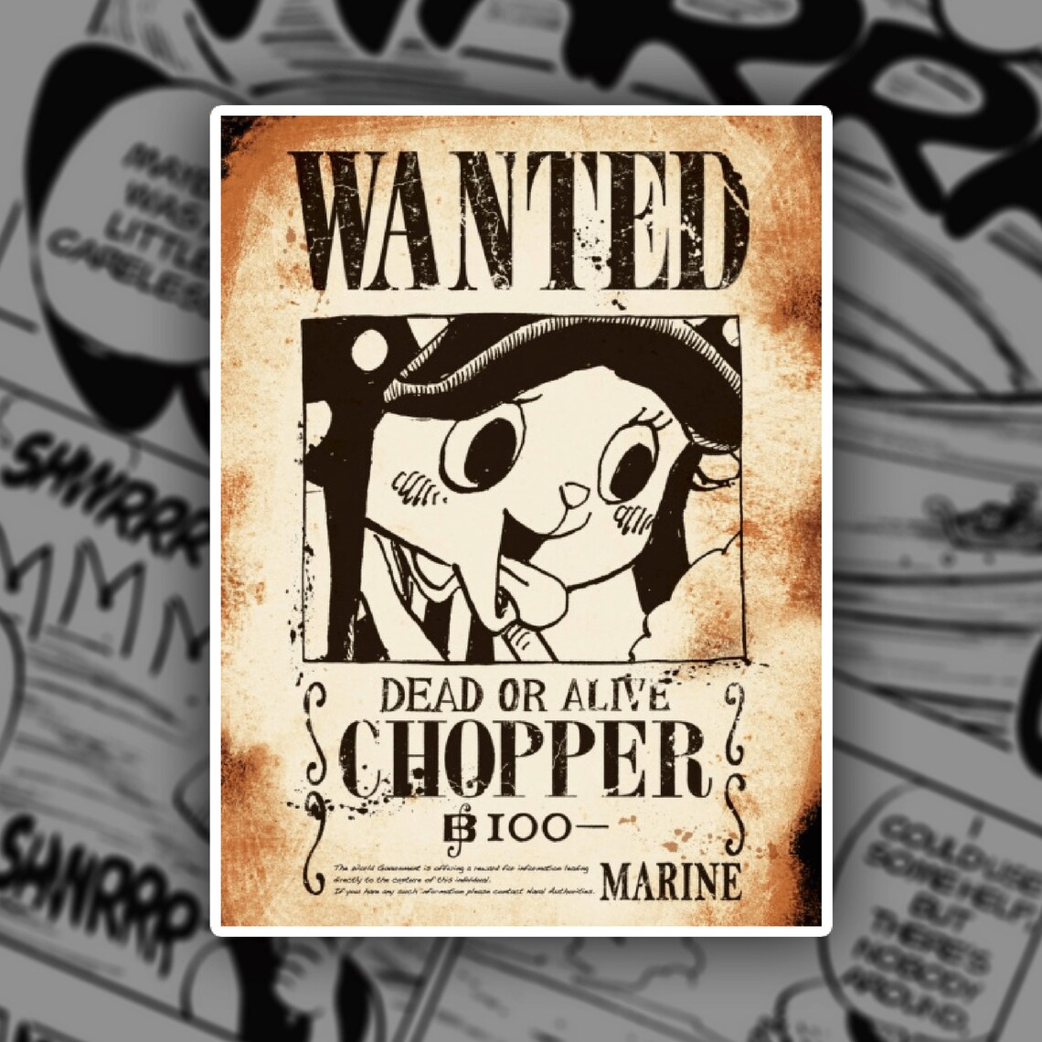 One Piece Stickers Luffy Zoro Nami Chopper Eiichiro - Etsy