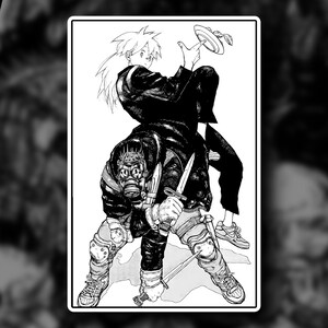 Dorohedoro Stickers Kaiman Nikaido Ebisu Noi Shin - Etsy