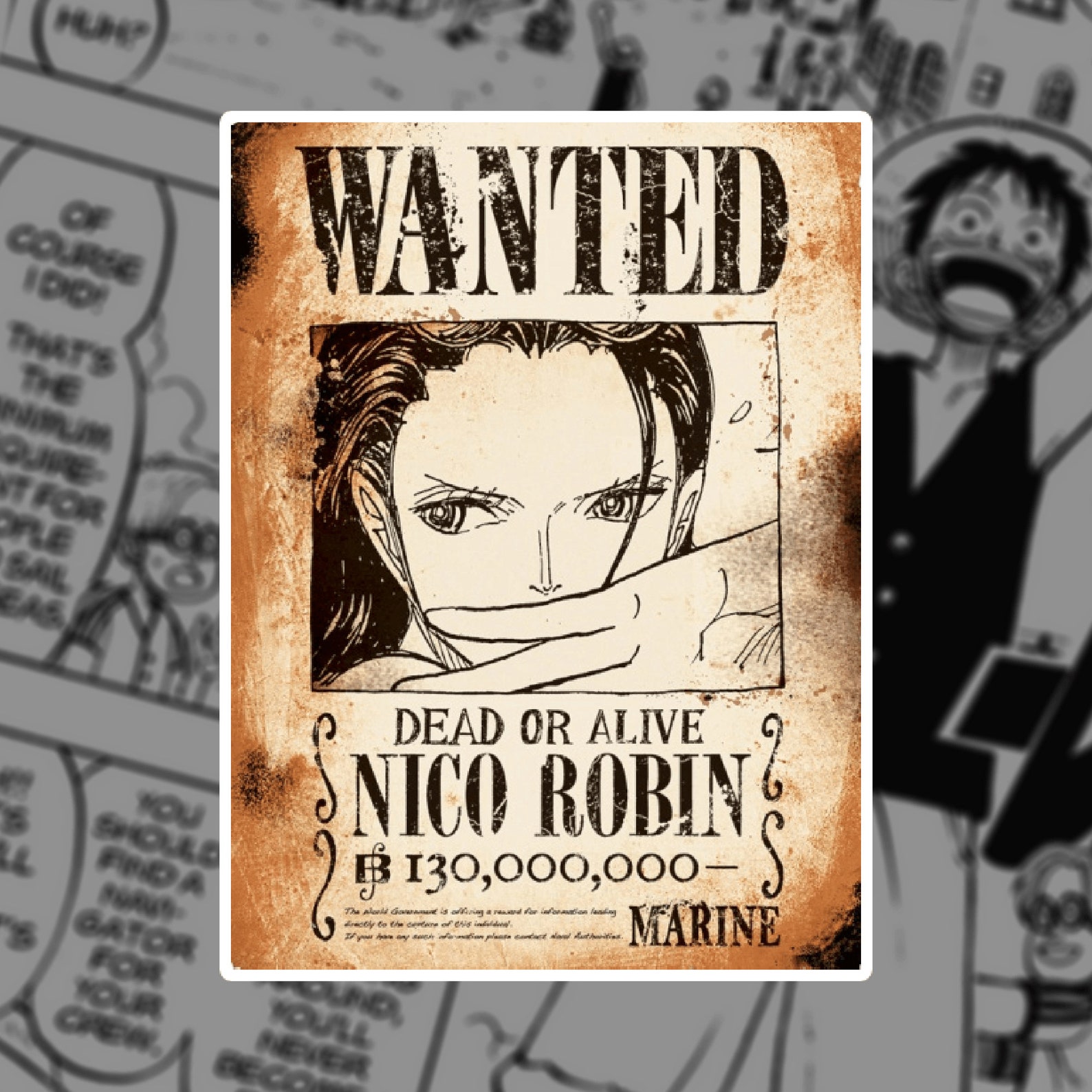 One Piece Stickers Luffy Zoro Nami Chopper Eiichiro - Etsy