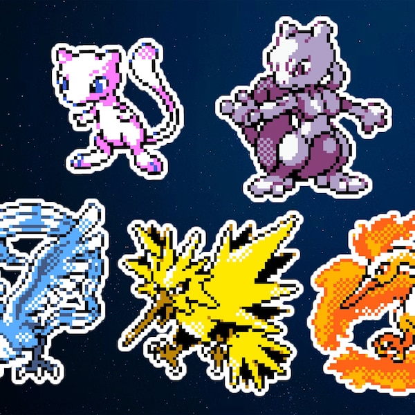 Legendary Mew Mewtwo - Etsy