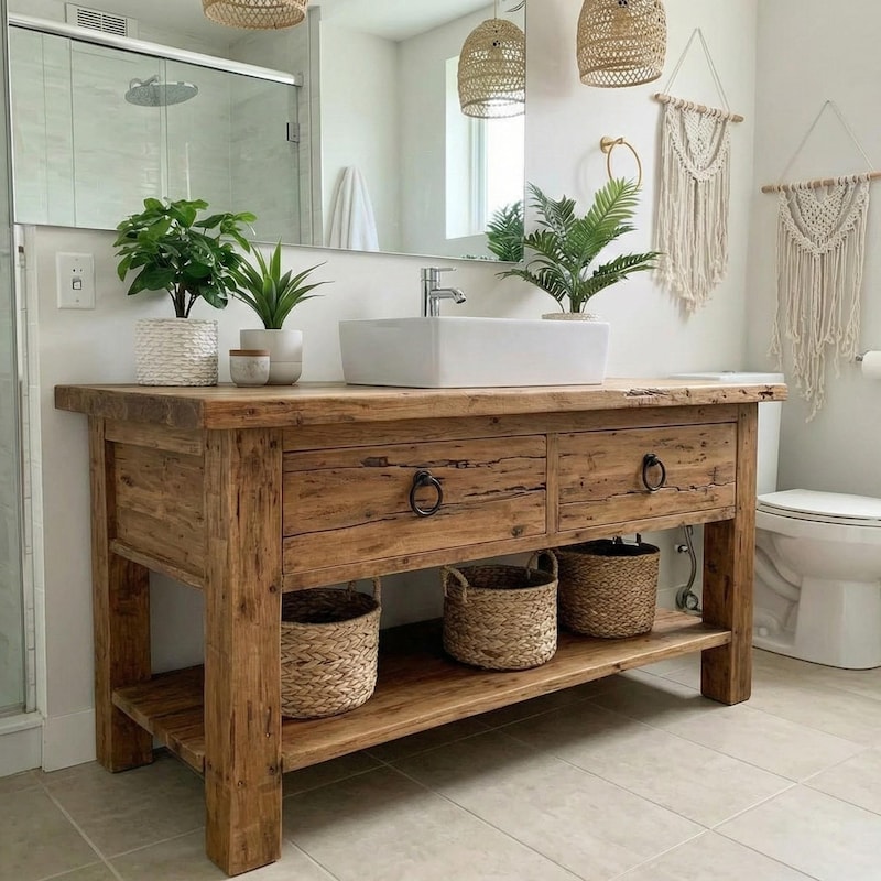 Wooden Vanity Counter Top - Etsy