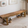 Custom Walnut Console Table,handcrafted Live Edge Wanut Farmhouse Table ...