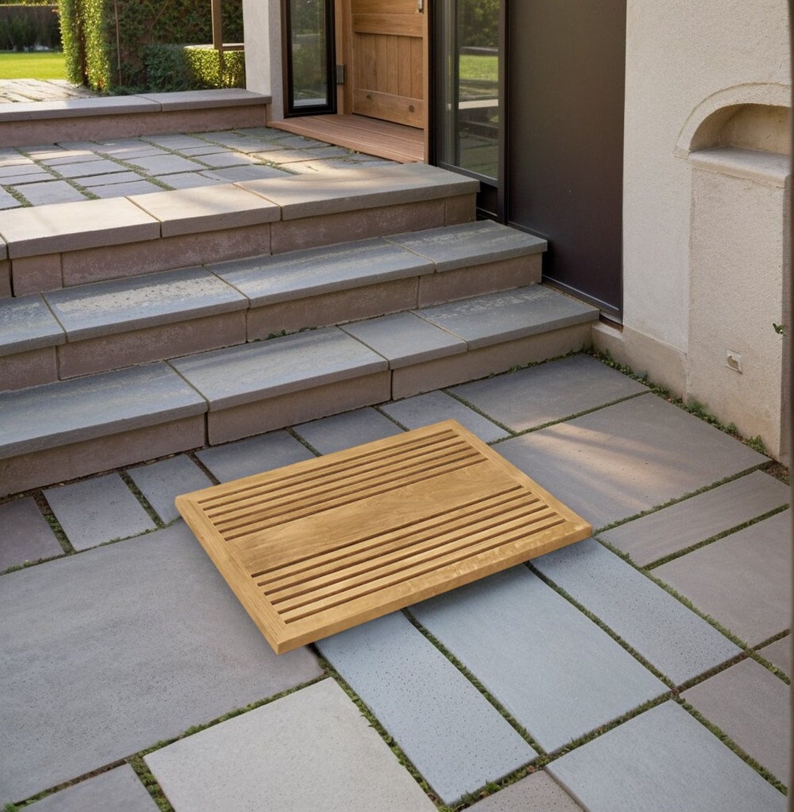 Handmade Wooden Doormats, Personalized Doormat, Wood Welcome Mat ...