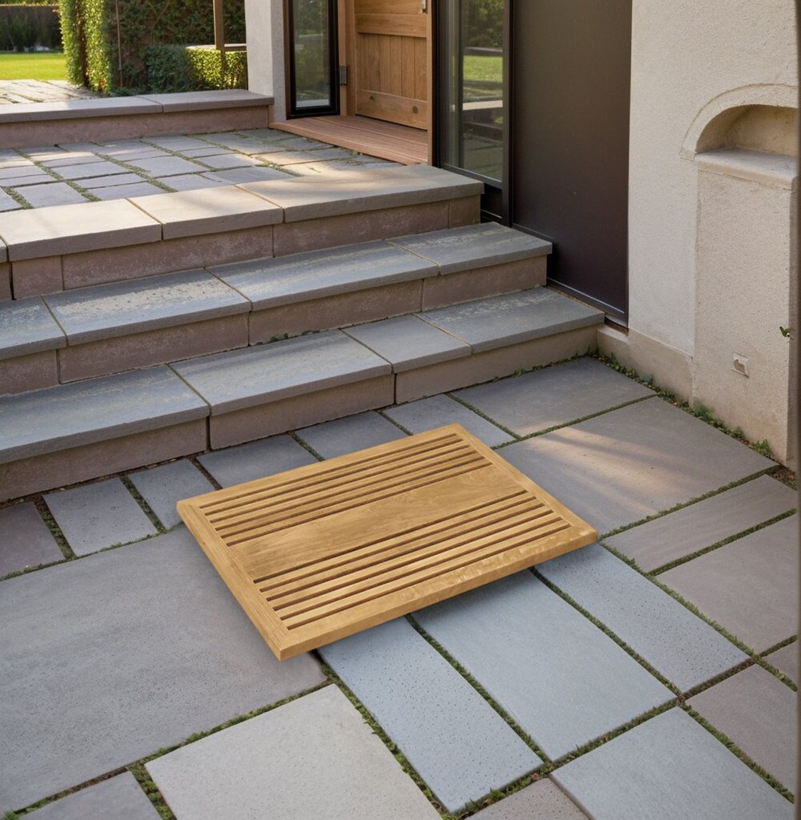 Handmade Wooden Doormats, Personalized Doormat, Wood Welcome Mat ...