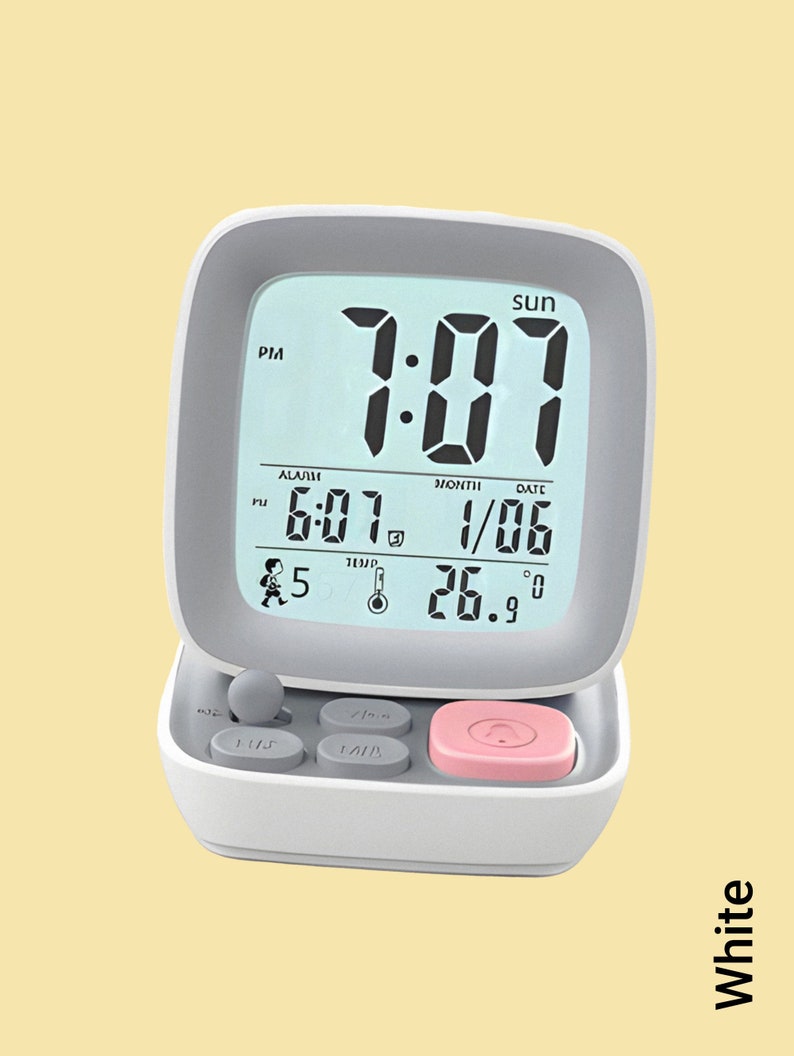 Alarm Clock Kids Small Table Clock Desk Clock Digital - Etsy