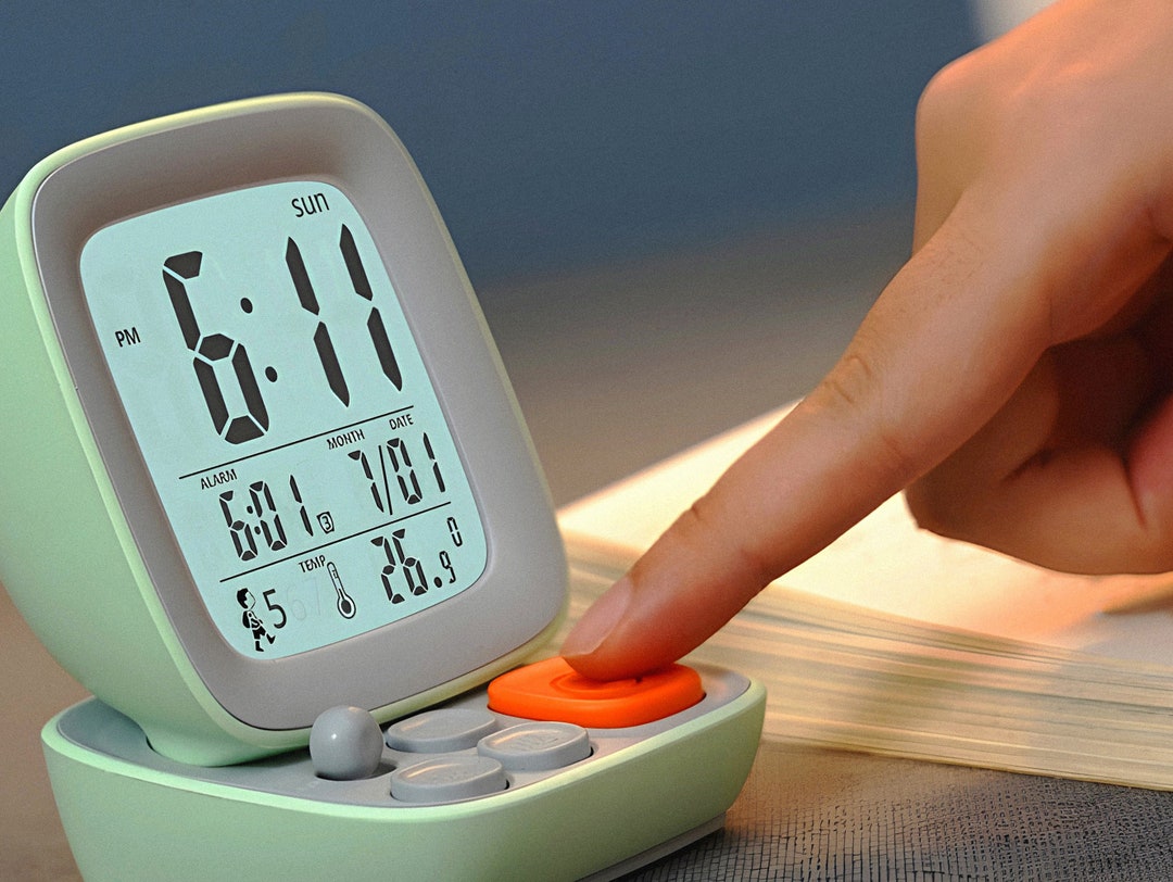 Alarm Clock Kids Small Table Clock Desk Clock Digital - Etsy