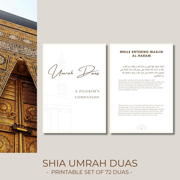 Shia Umrah Printable - Etsy