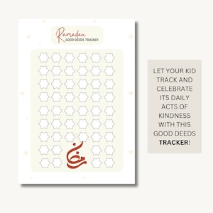 50 Ramadan Good Deeds Cards,ramadan Islamic Game,ramadan Kids ...