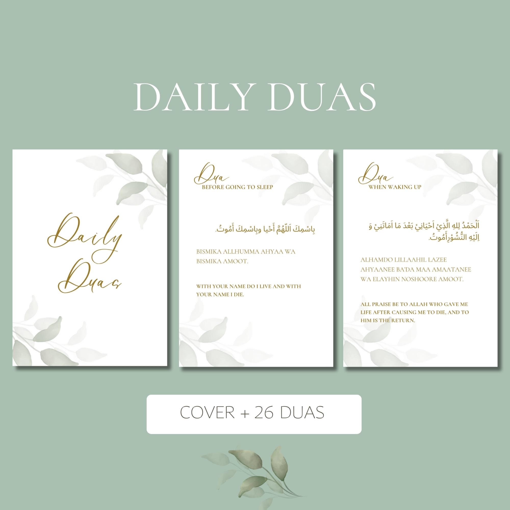 Dua Cards, Daily Dua Cards, Dhikr Cards, Dua Book, Dua Sets, Islamic ...
