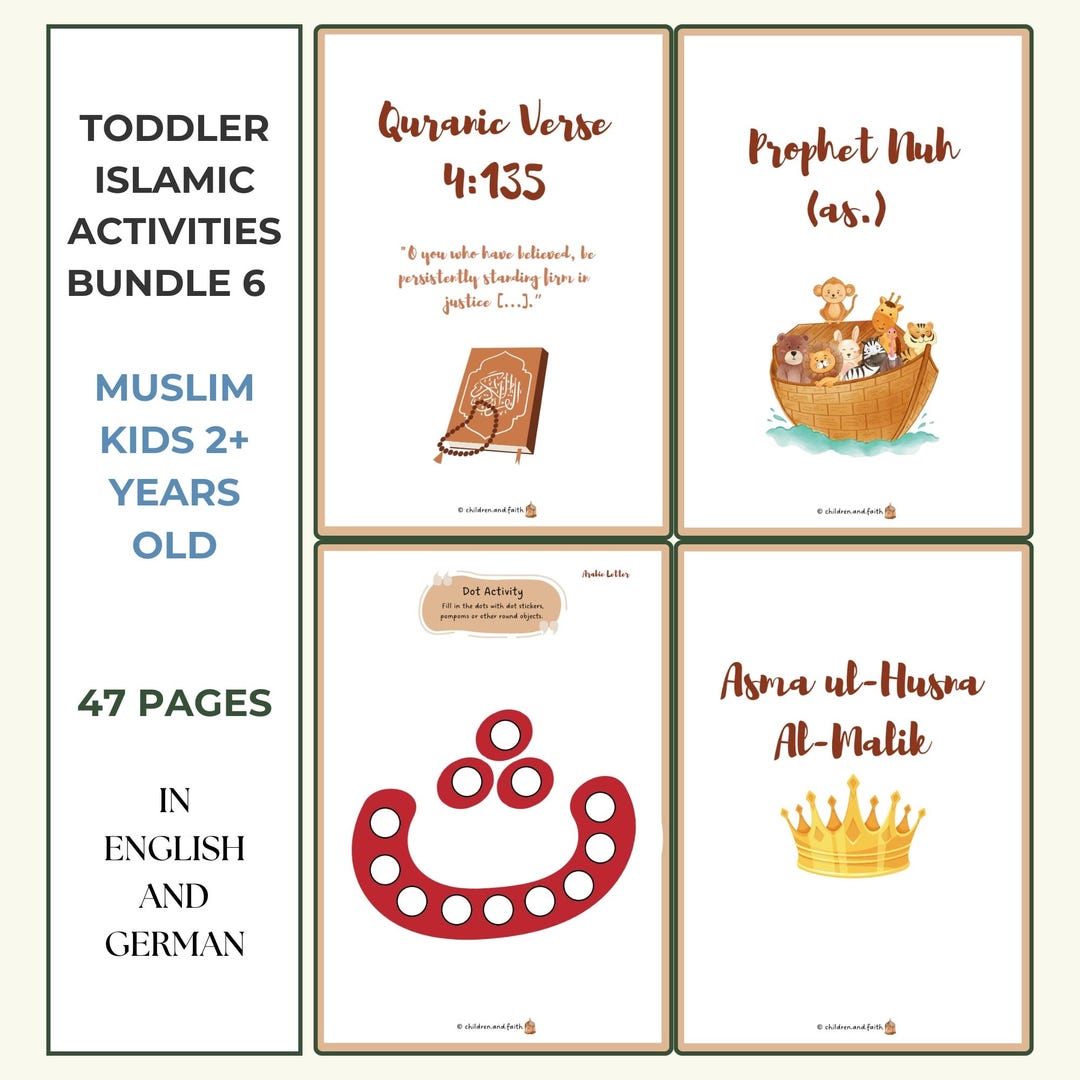 Wonders of Islam:teach Kids About Prophets, Palestine, and Arabic ...