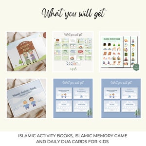 Islamic Activities for Kids, Islamic Activity Book, Arabic Resources ...
