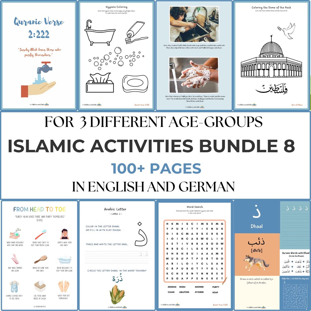 Islamic Activity Book,prophet Ishaaq,25 Prophets of Islam,quranic ...