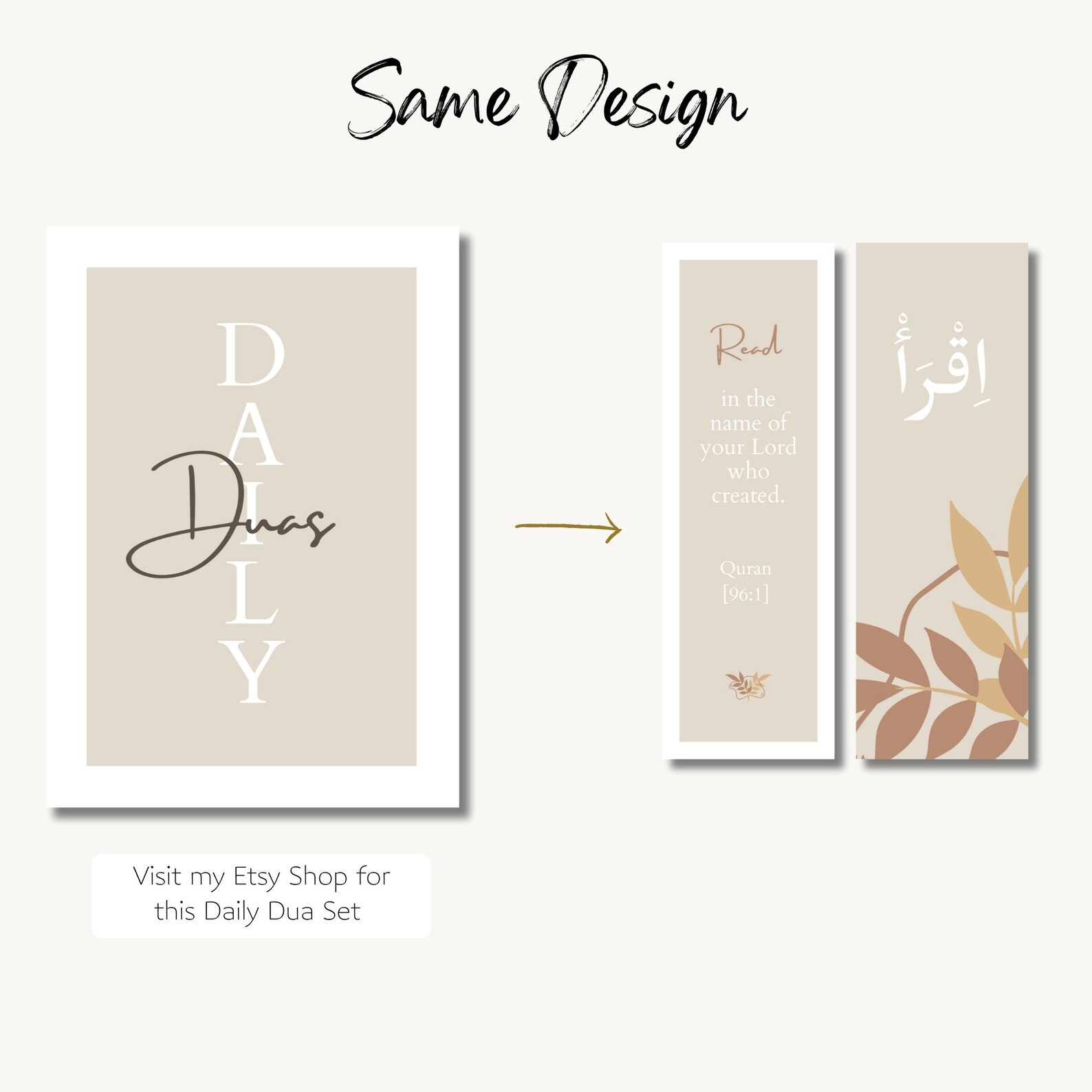 6 Islamic Bookmarks Set, Quranic Bookmark, Bookmark Ramadan, Bookmark ...