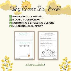 Worksheet for Muslim Kids,islamic Printable Activities Kids ...