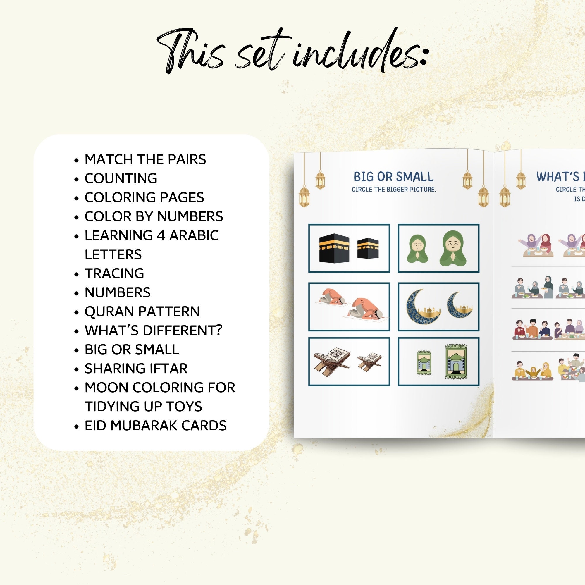 Ramadan Activity Book, Ramadan Toddler, Ramadan Kids Printable, Eid ...