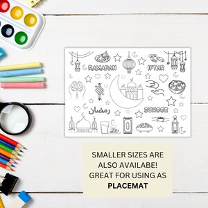 Ramadan Coloring Poster, Ramadan Coloring Kids, Printable Ramadan ...