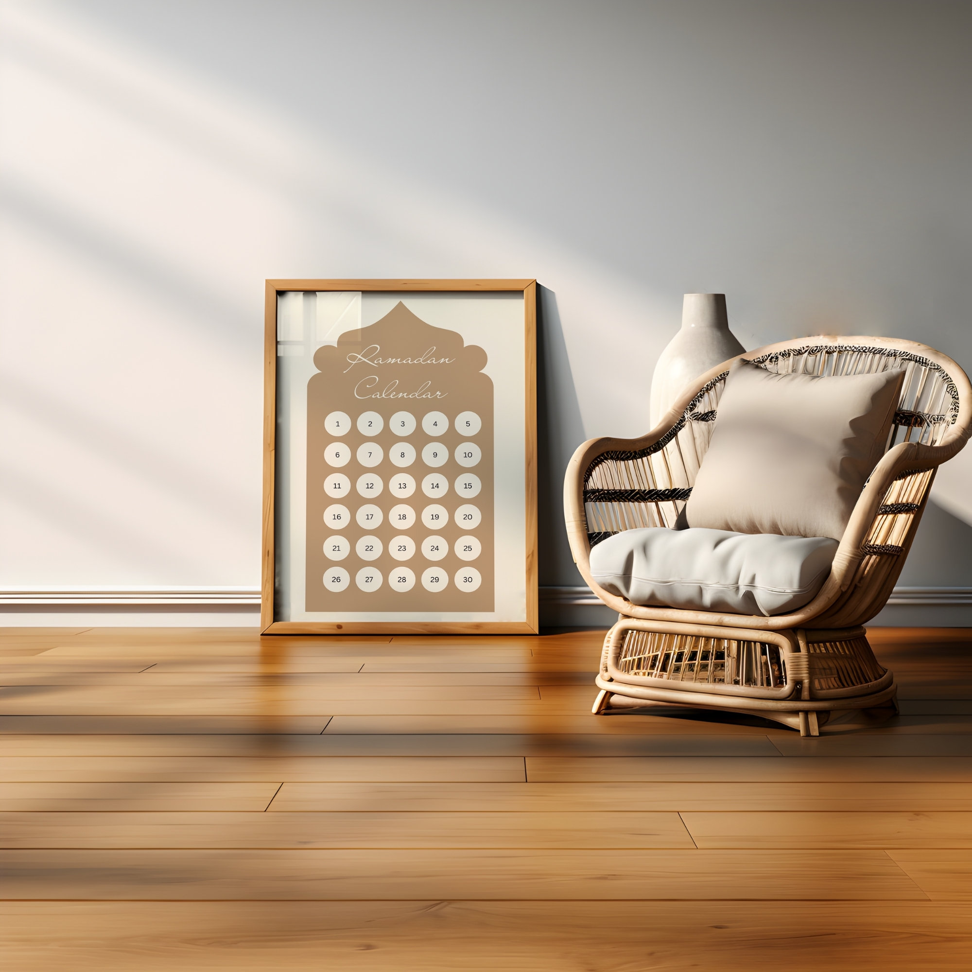 Ramadan Countdown Calendar, Set of 3 Ramadan Calendar Printable ...