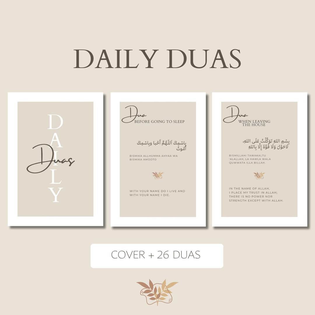 Dua Cards, Daily Dua Cards, Dhikr Cards, Dua Book, Dua Sets, Islamic ...