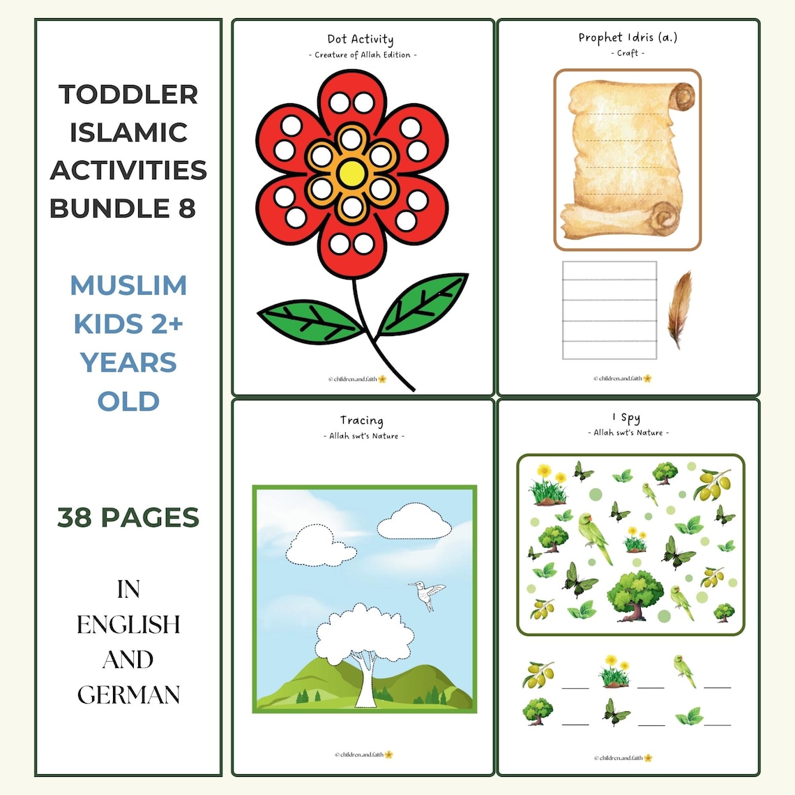 Ramadan Crafts,mindful Kid Activity,eid Kids Activity,islamic ...