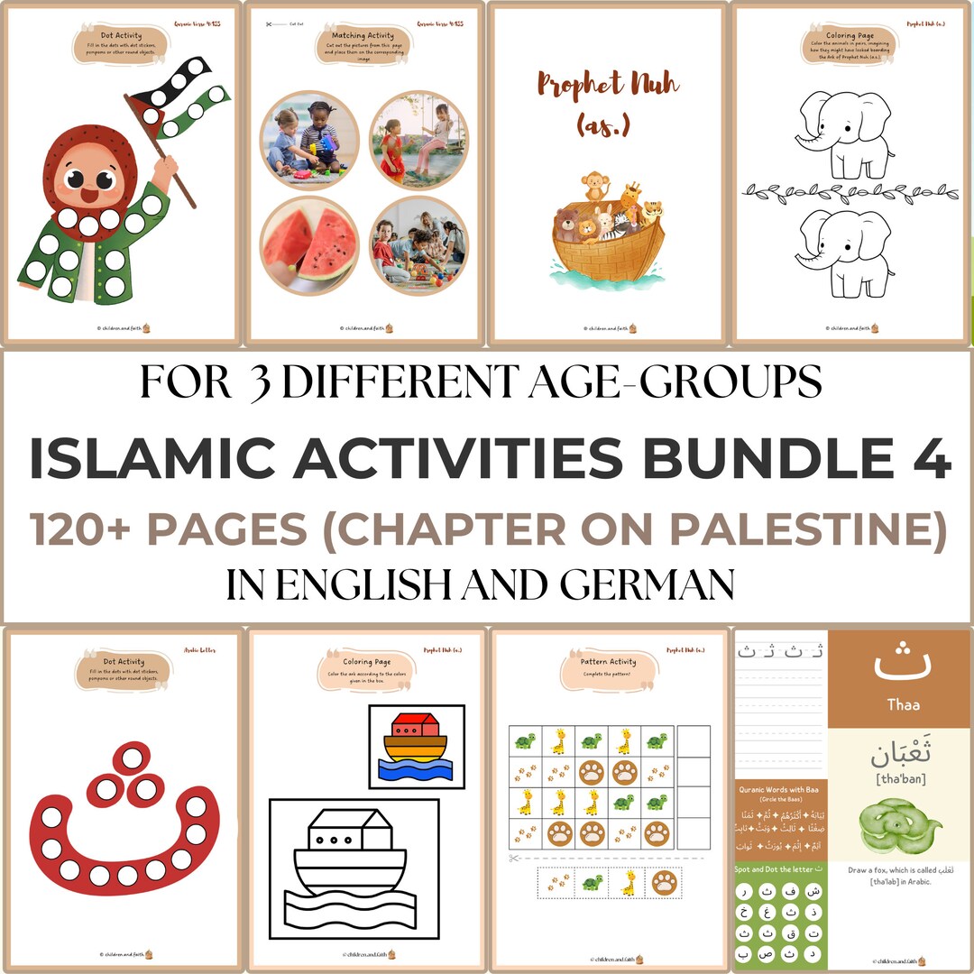 Islamic Activities, Prophet Nuh, Palestine Activities for Kids, Dome of ...