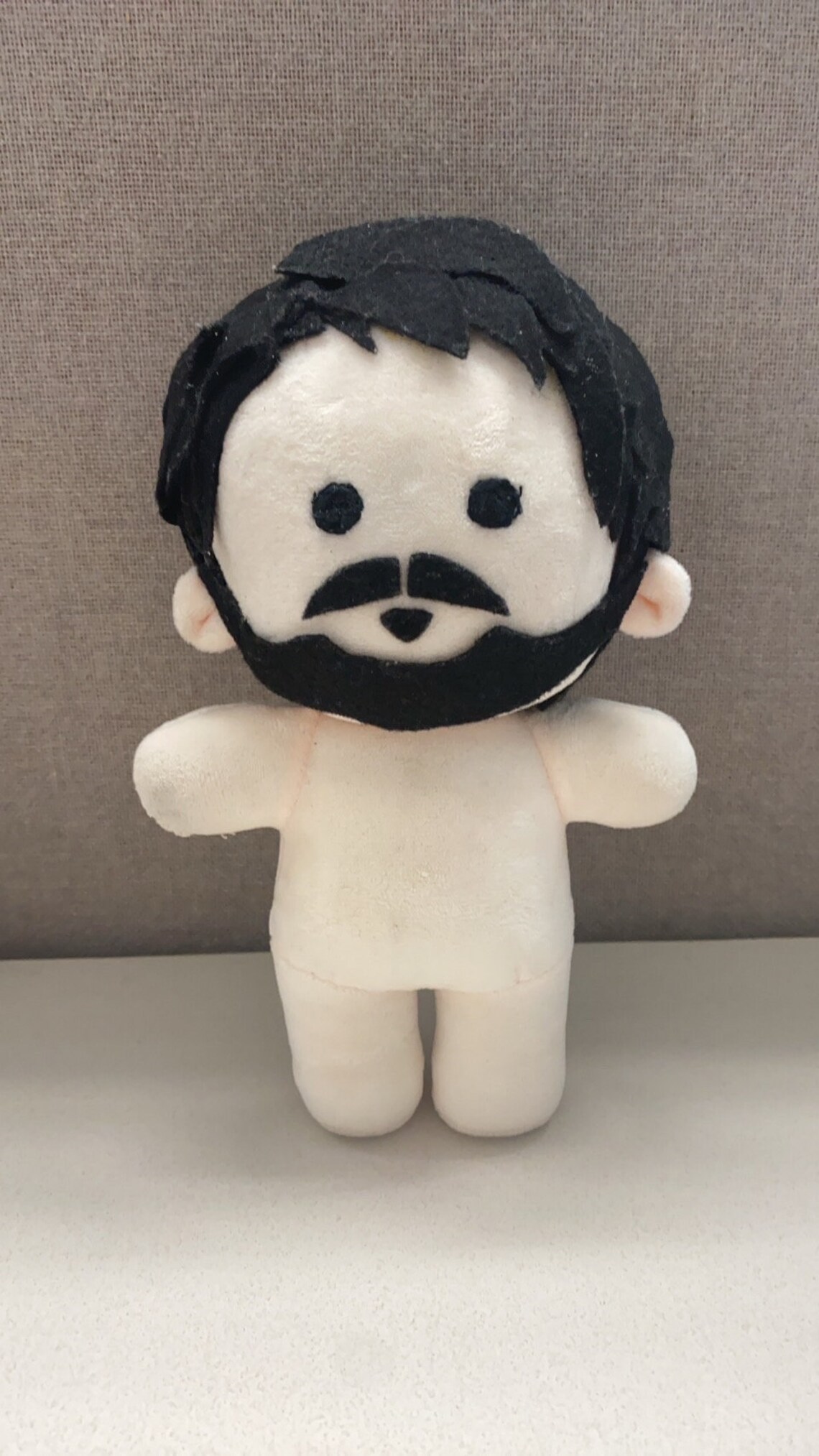 Custom Plush Commission Doll, Custom Portrait Doll, Chibi Doll, Custom ...