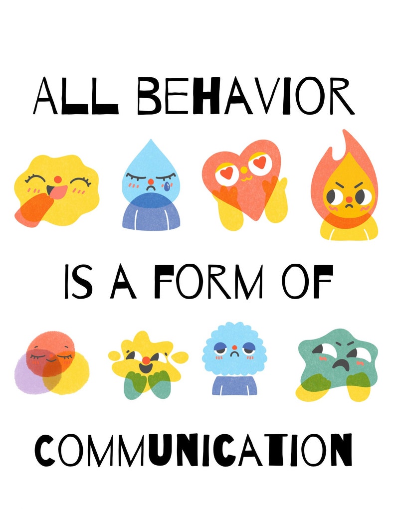 All Behavior is a Form of Communication - Etsy