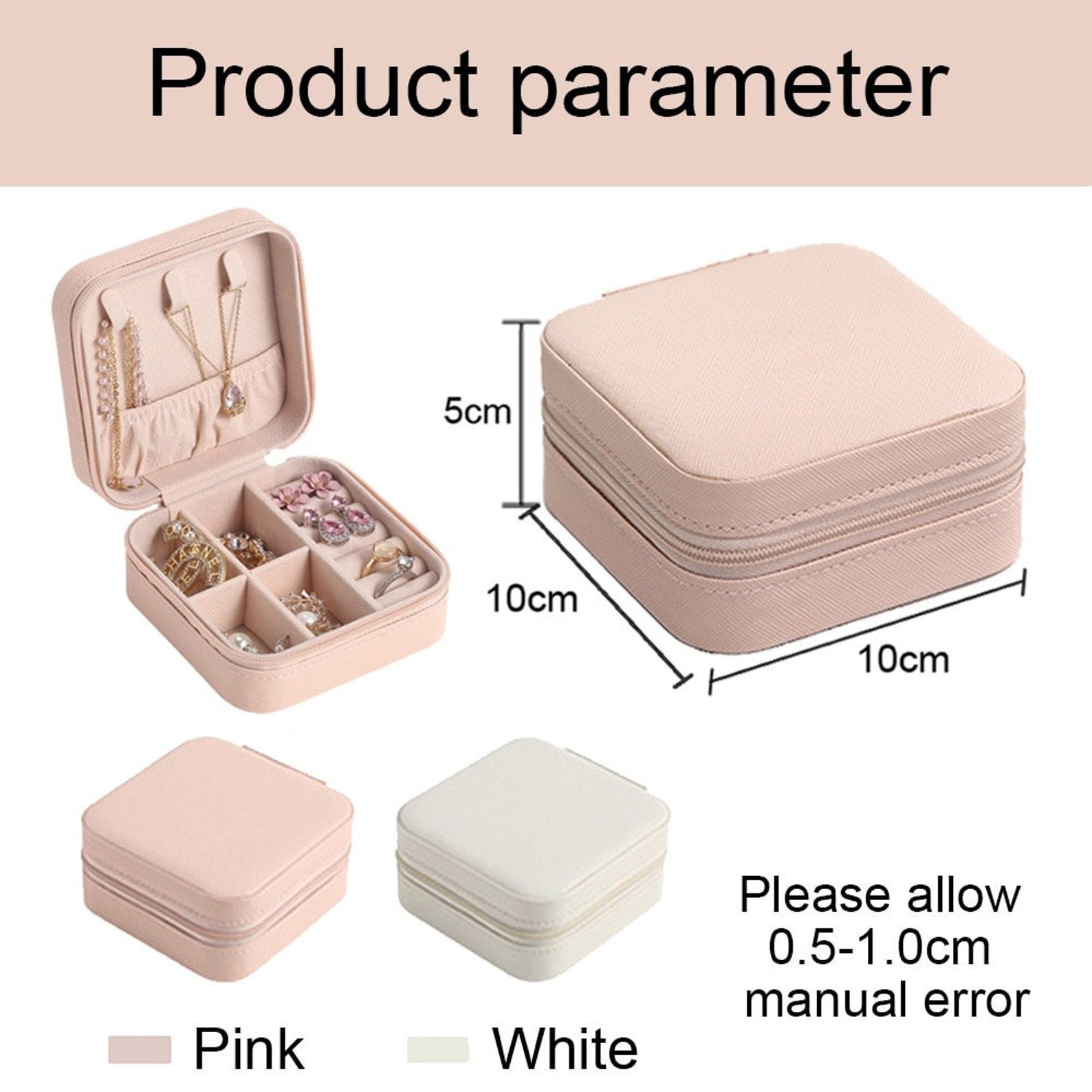 Personalized Jewellery Box Pink, Girls Jewelry Box Personalised Gift ...