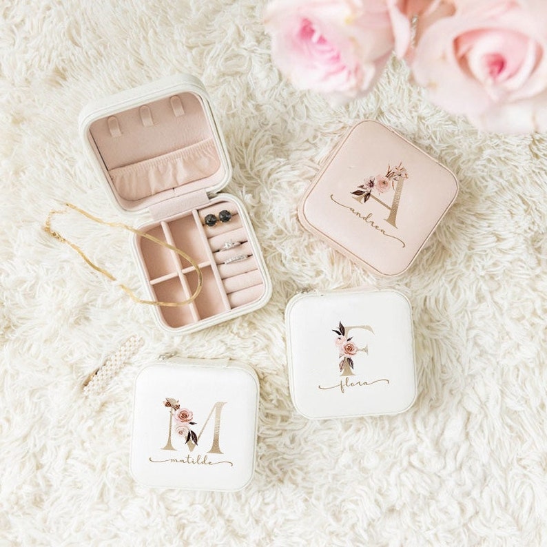 Jewellery Box Personalised Gift Jewellery Organizer Case Box Jewelry ...