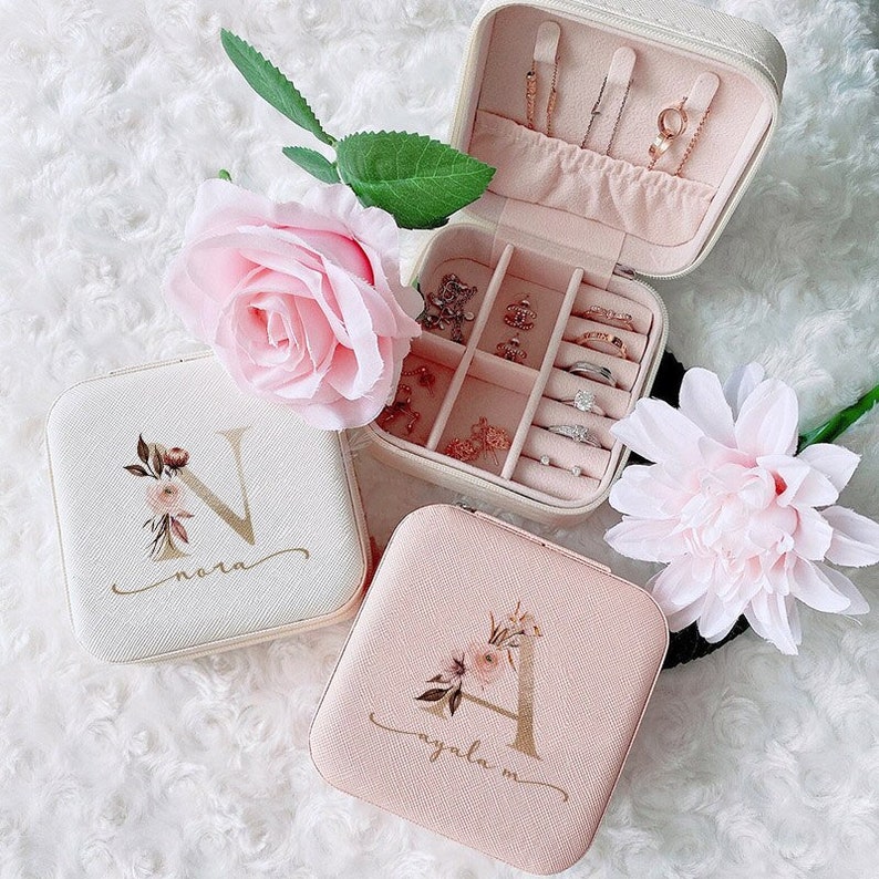 Jewellery Box Personalised Gift Jewellery Organizer Case Box Jewelry ...