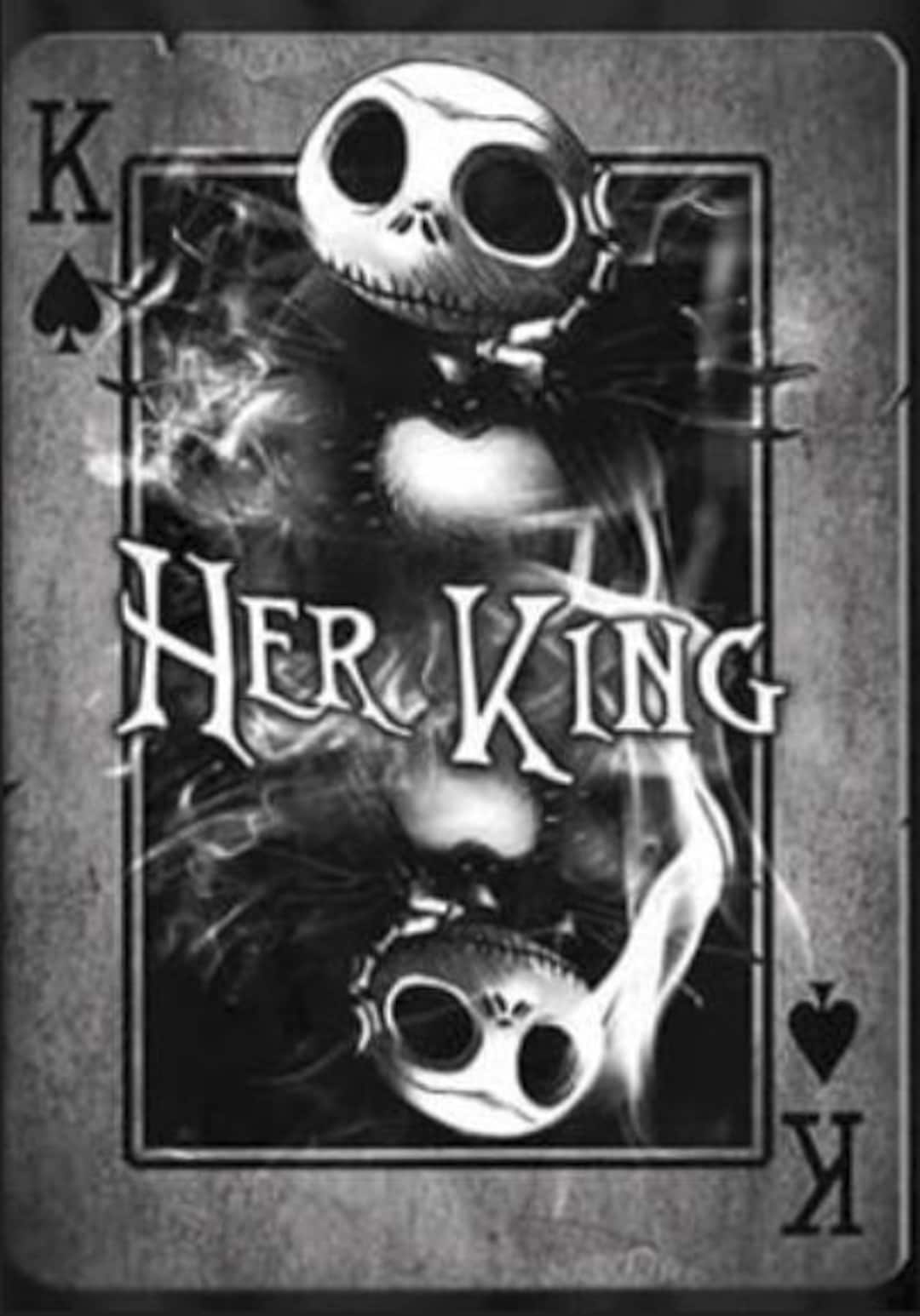 Jack and Sally (king/queen) - Etsy