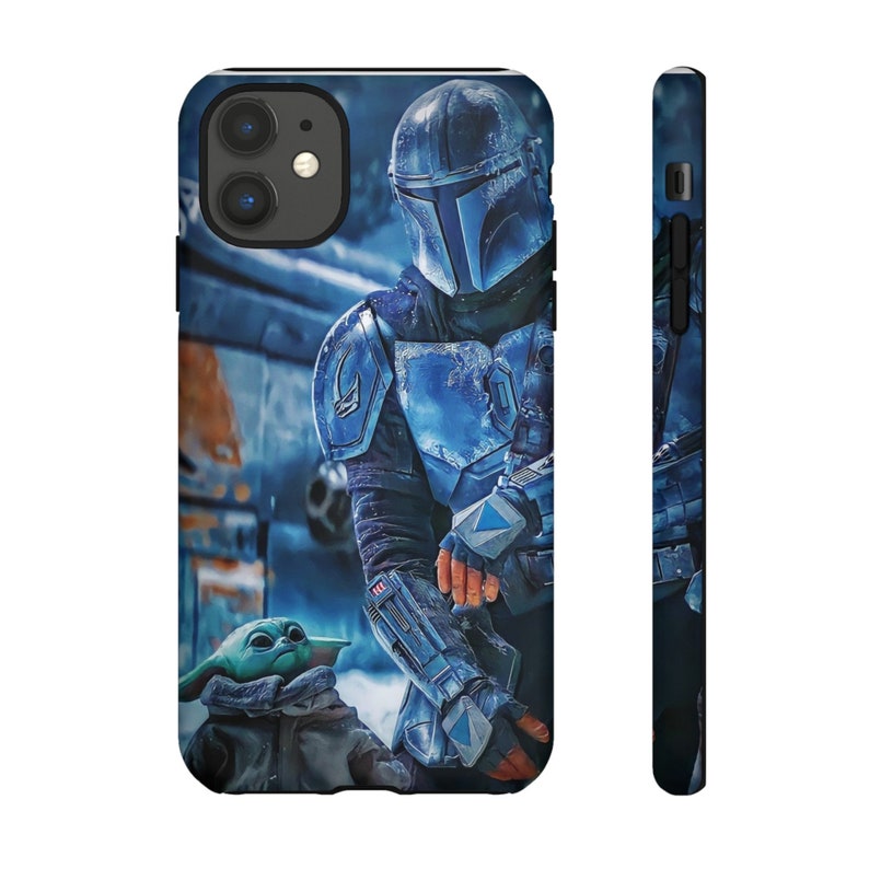 Mandalorian and Grogu Phone Case Heartwarming Star Wars Design - Etsy