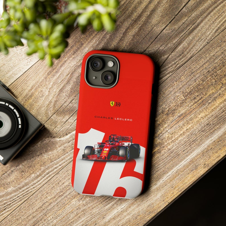 Charles Leclerc Formula 1 Racing Phone Case for Motorsport Fans - Etsy