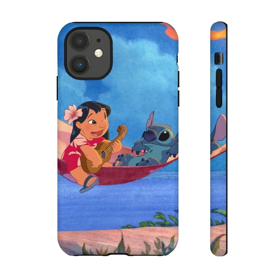 Lilo and Stitch Hammock Adventure Phone Case Tropical Fun Design - Etsy