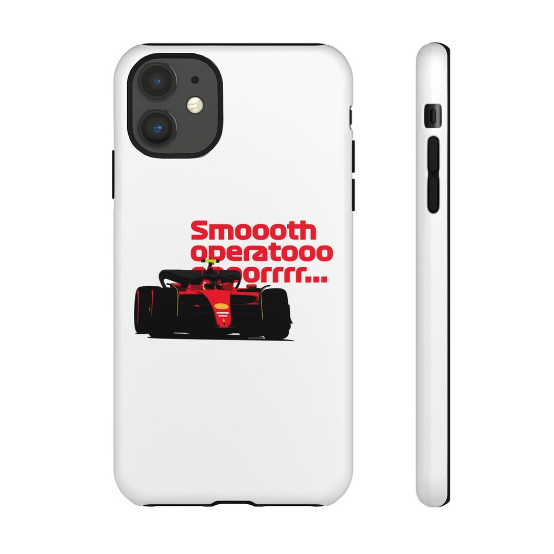 Formula 1 Phone Case Smooth Operator White - Etsy