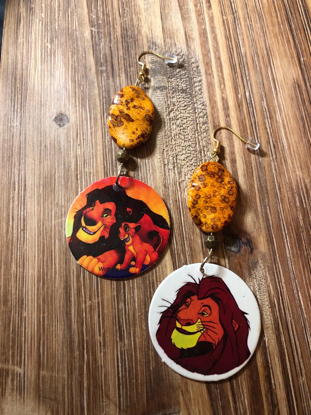 Unique Handcrafted Vintage 90s Disney the Lion King 4” Beaded Dangle ...