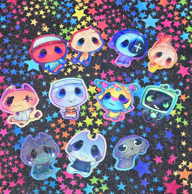 Dandy’s World Inspired Stickers - Etsy