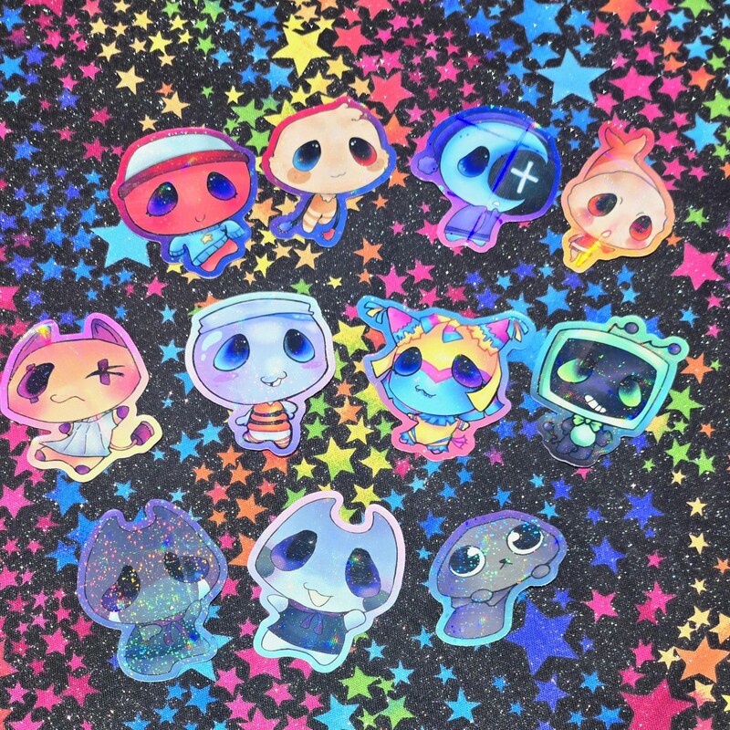 Dandy World Stickers - Etsy