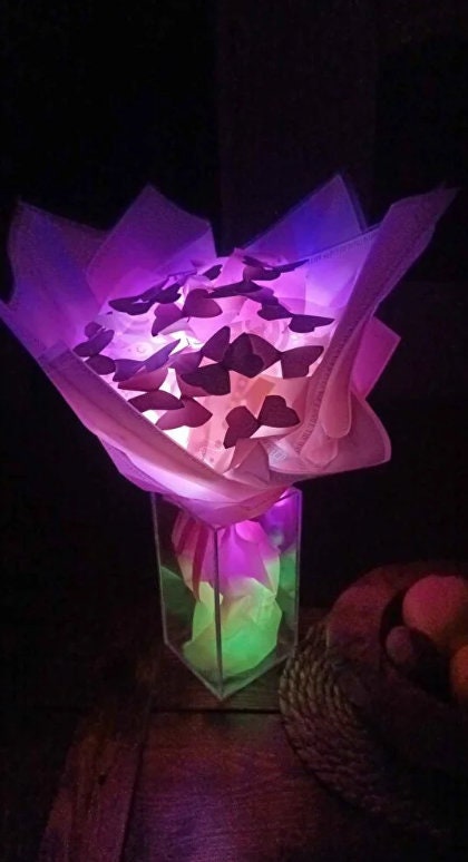 Diy Set Butterfly Bouquet Set Bridal Butterfly Bouquet Flower