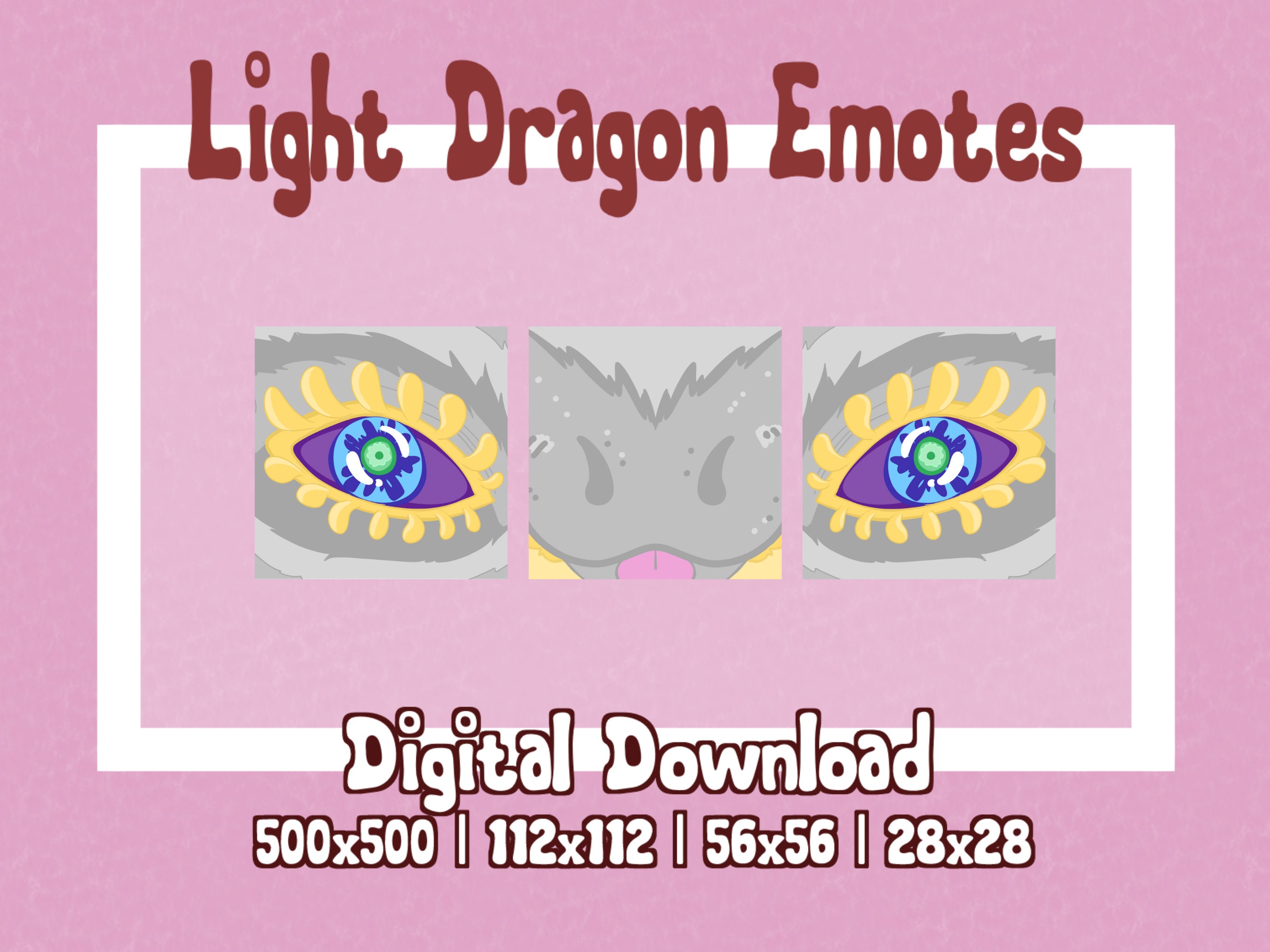 The Legend of Zelda Light Dragon Silly Derpy Funny Emote Set for ...