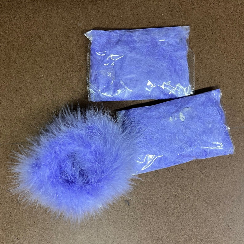 2yard - Lavender Marabou Feather Boa 25g - Etsy