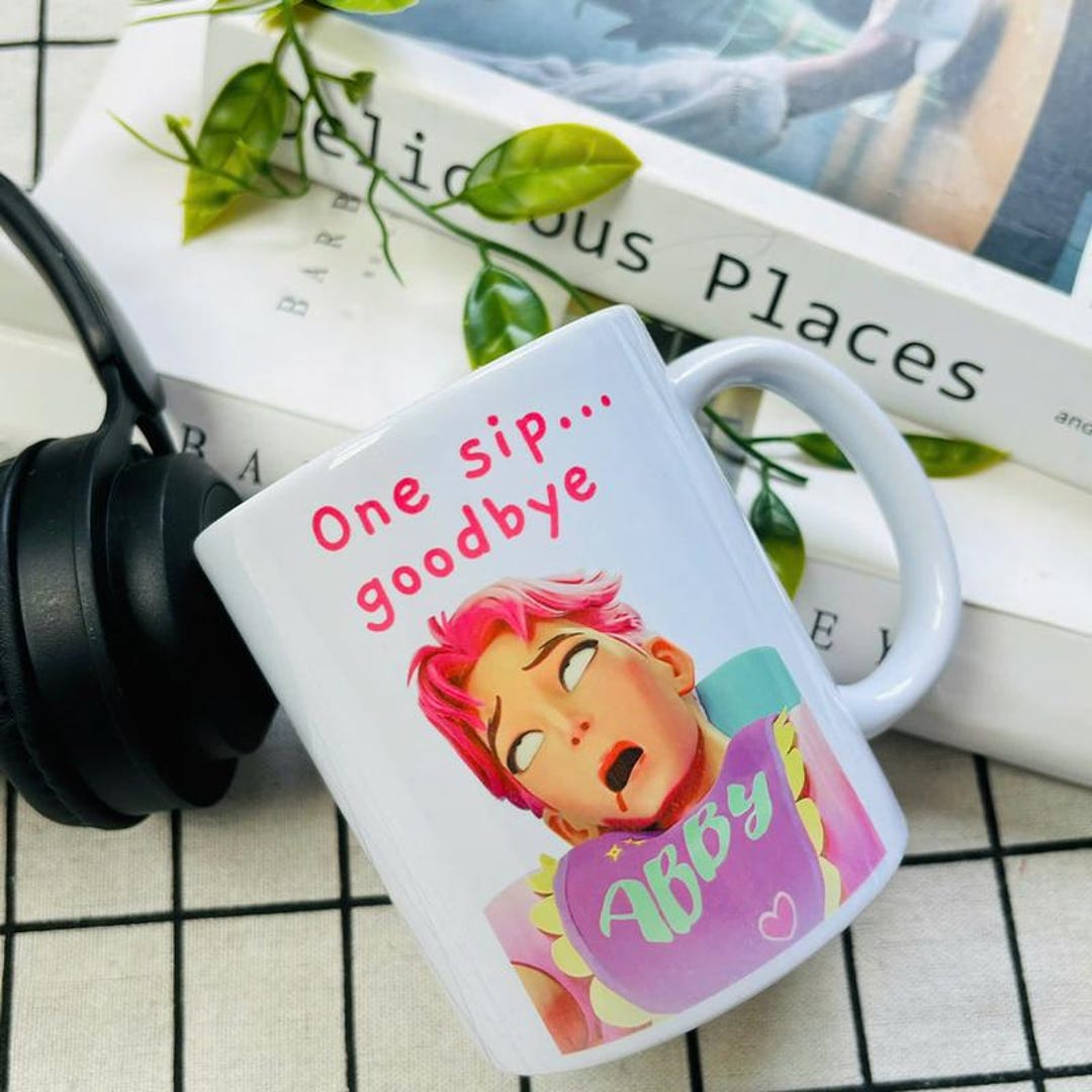 Derpy the Tiger and Bird Demon Hunter Tiger Mug, Demon Tiger Drinkware ...