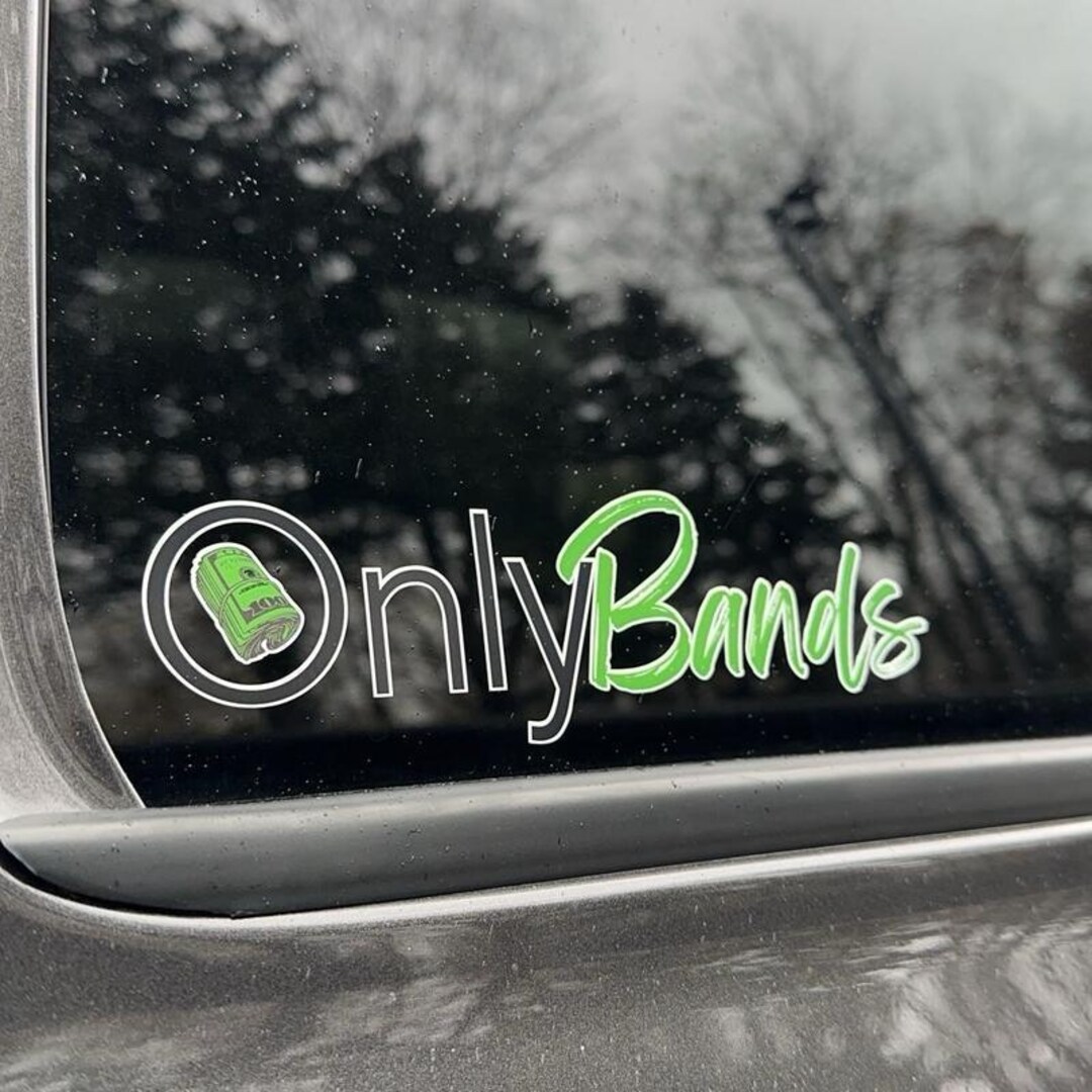 High Quality Only Bands Decal Sticker for Car and Motorcycle (buy 1 Get ...