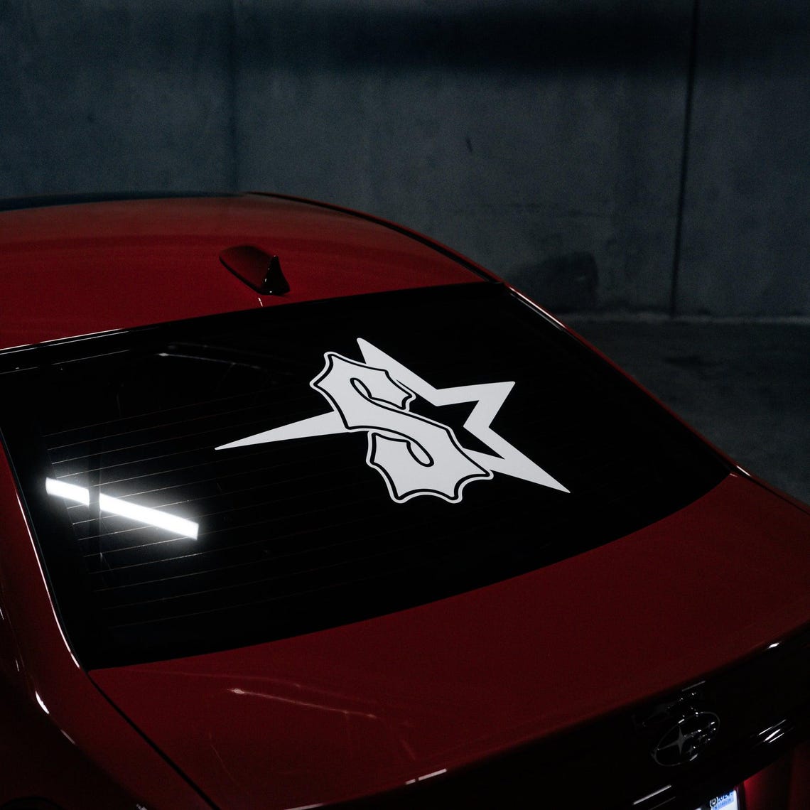 REAR BANNER V2 Waterproof Decal: Car, Truck, Computer Sticker (20x20 In ...