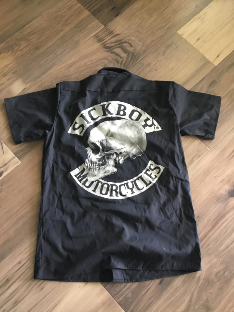 Sickboy Motorcycles Workshirt - Etsy