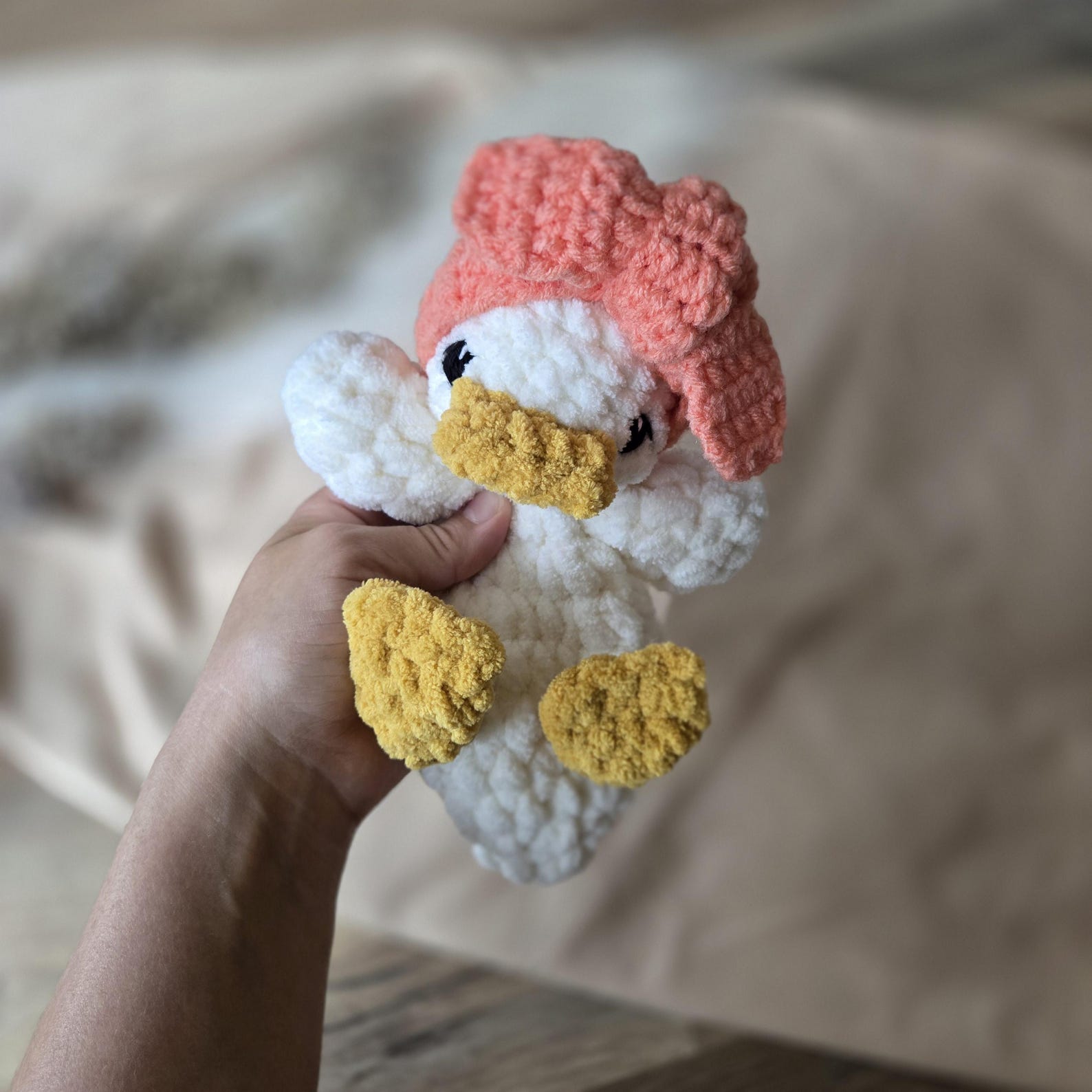 Mini Duck Snuggler, Duck Plushy, Della Duck, Baby Lovey, Gifts for Kids ...