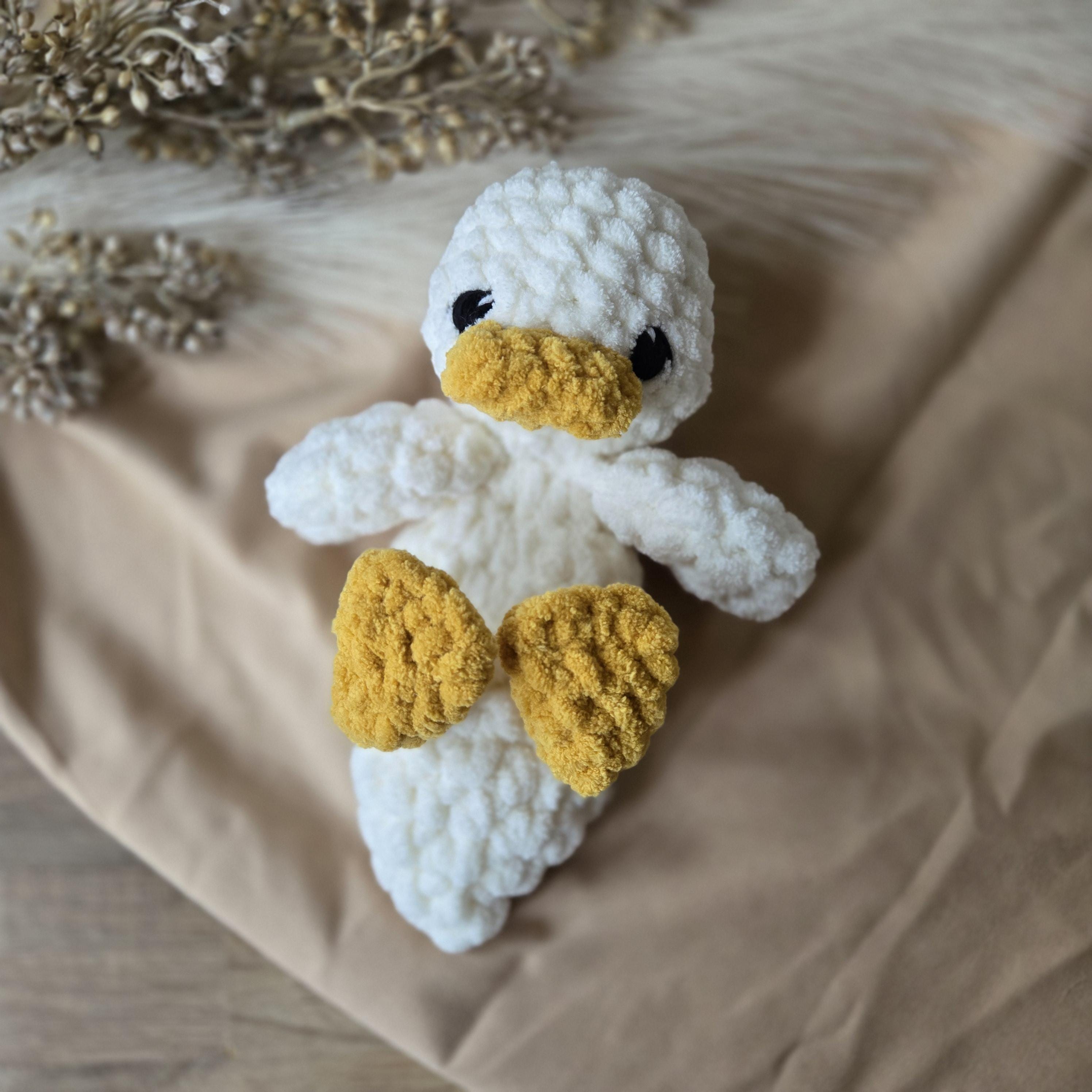 Mini Duck Snuggler, Duck Plushy, Della Duck, Baby Lovey, Gifts for Kids ...